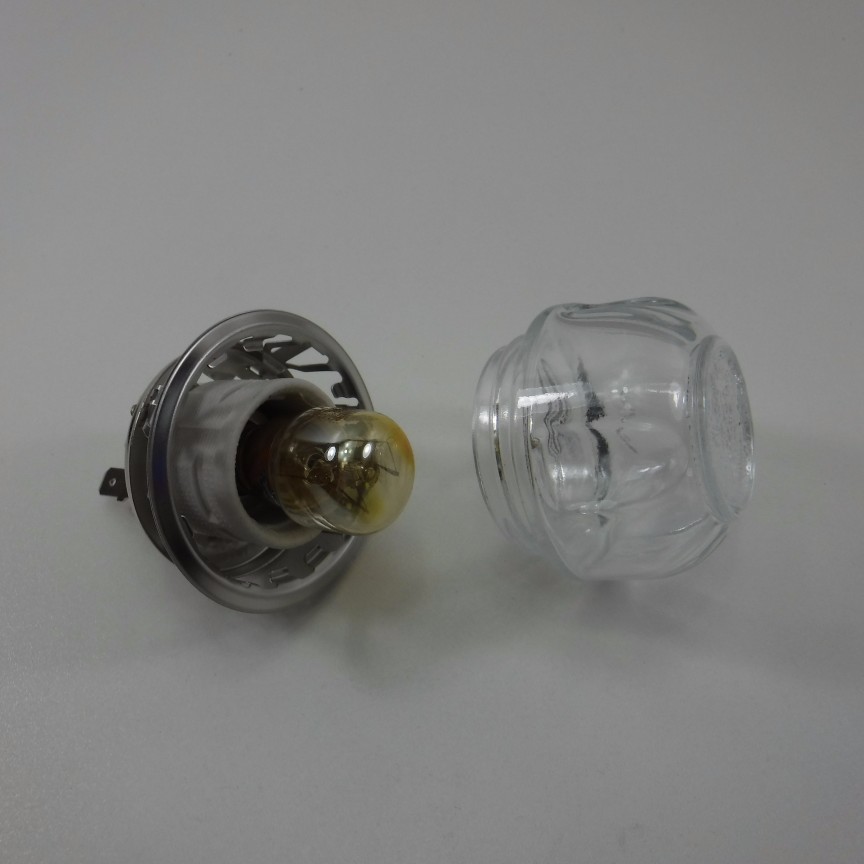 Diplomat Hygena Cooker / Oven Lamp Assembly Inc Bulb / Cover Glass OLIGHT