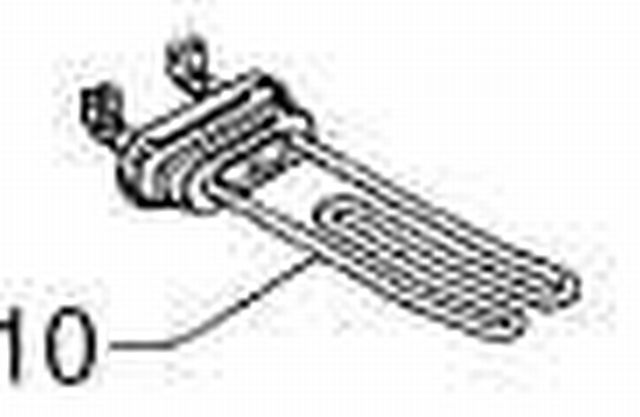 Zanussi Aeg Tricity Bendix Electrolux Washer Dryer WASH HEATING ELEMENT ...