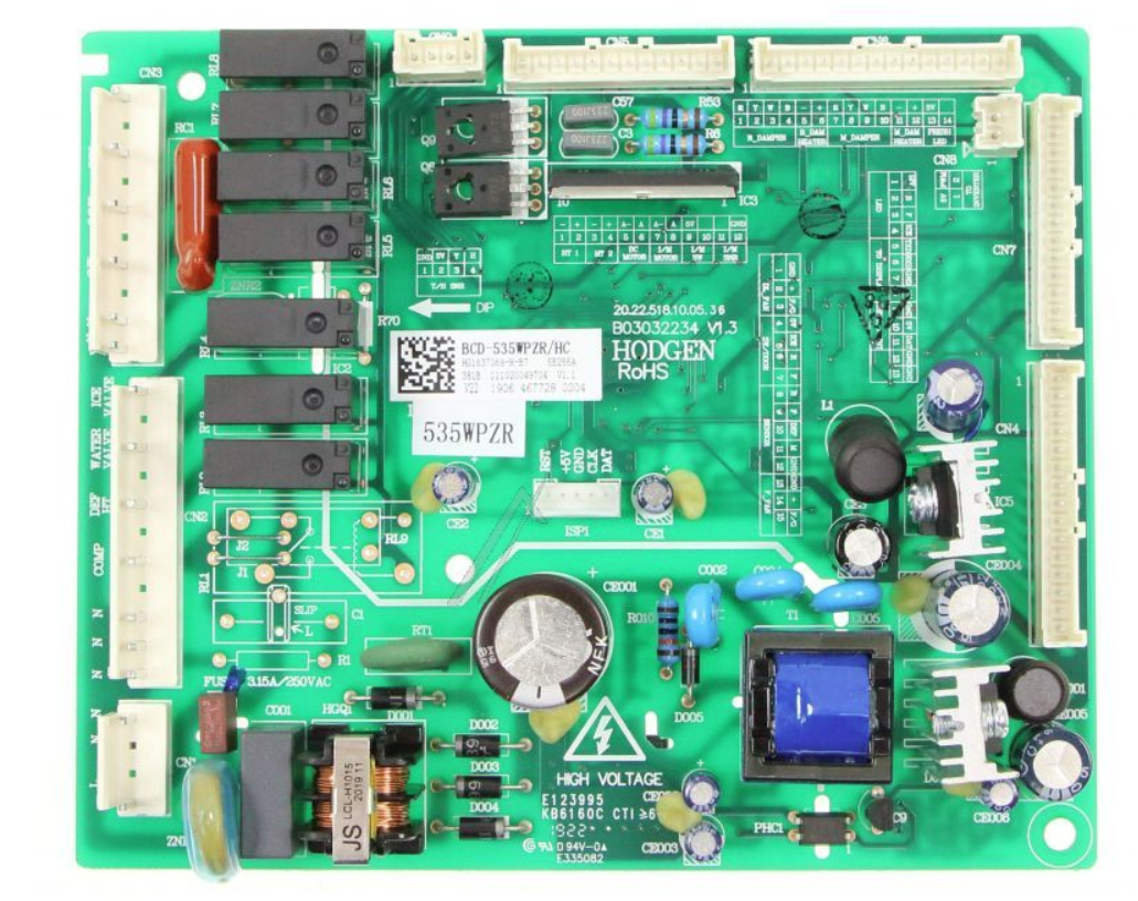 Kenwood Hisense Fridge and Freezer Main control PCB board K1637069