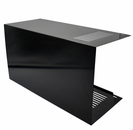 Howden Lamona Extractor Fan Chimney Section Upper - Black 49042439